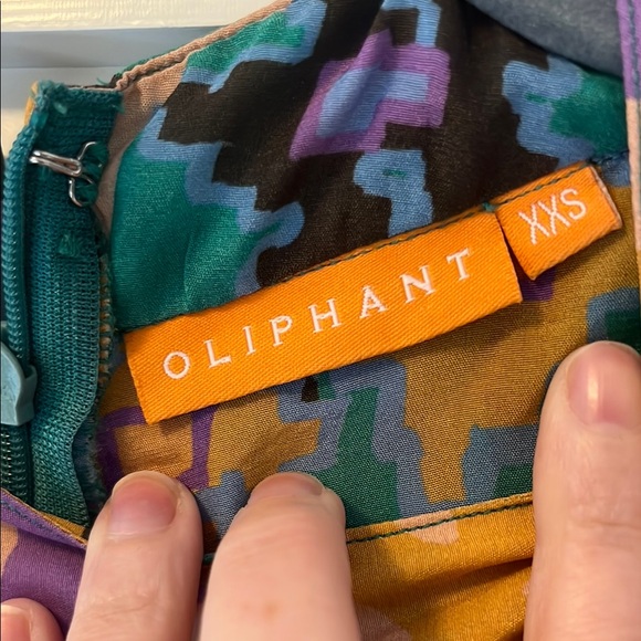 Oliphant | Dresses | Oliphant Suzani Teal And Purple Floral Long Sleeve ...